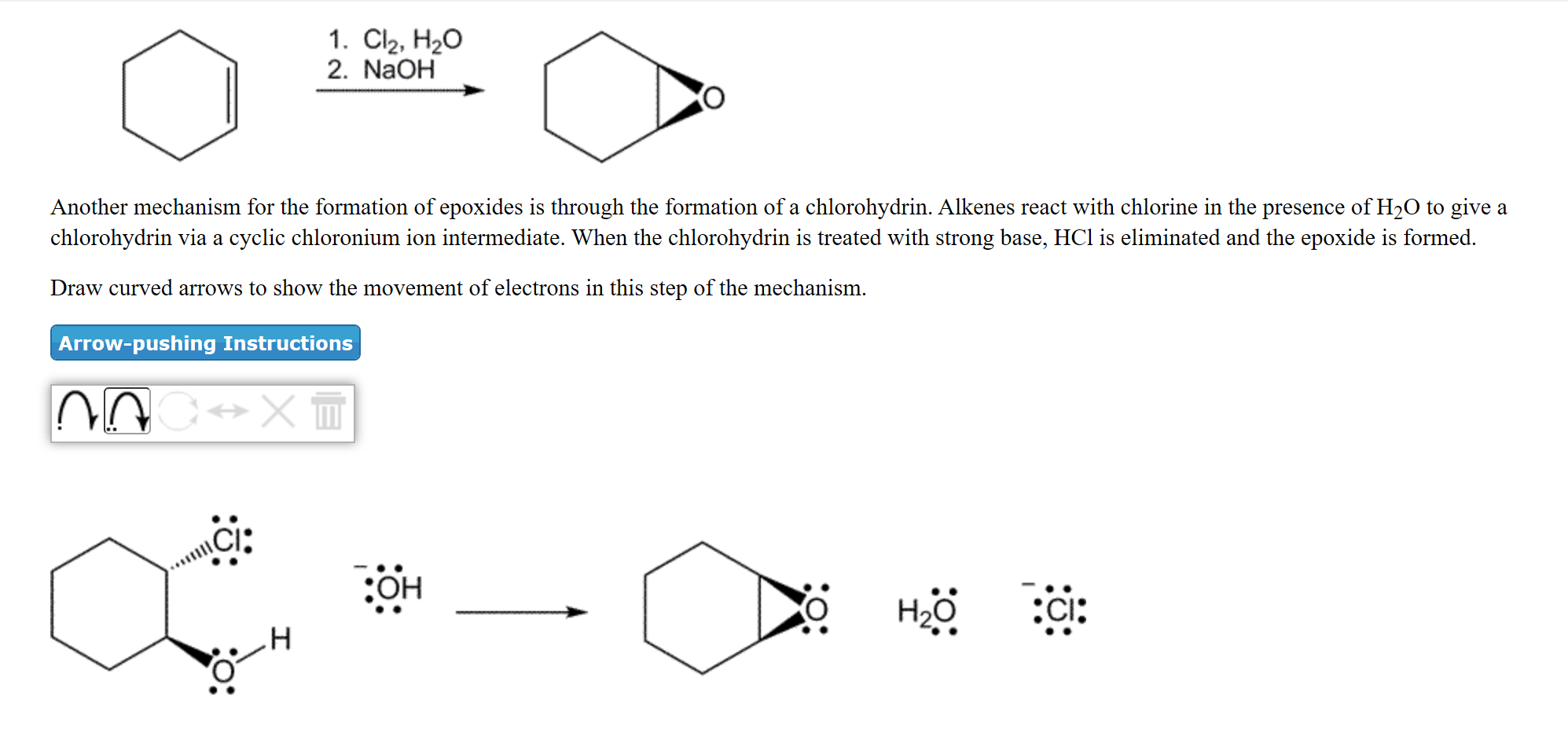Solved MCPBA Alkenes are oxidized to give epoxides on | Chegg.com