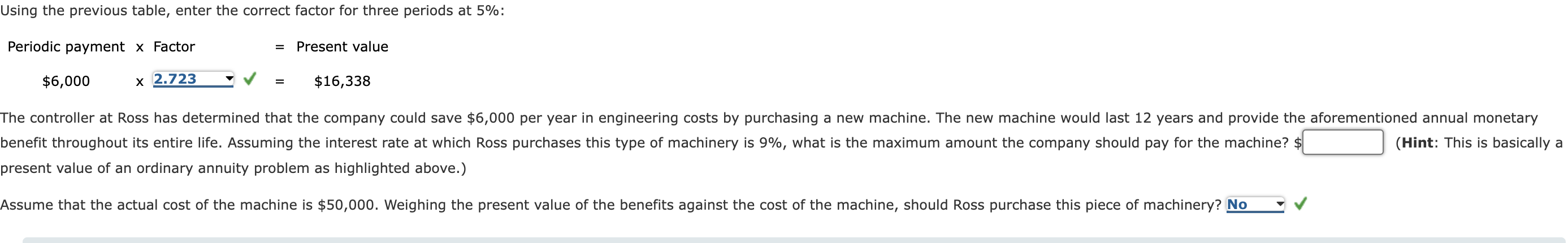 Solved Time value of money Due to both interest earnings and | Chegg.com