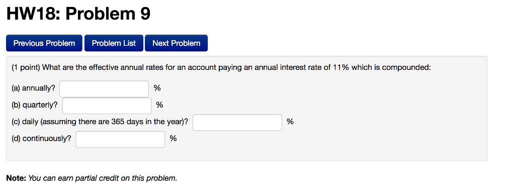 Solved HW18: Problem 9 Previous Problem Problem List Next | Chegg.com