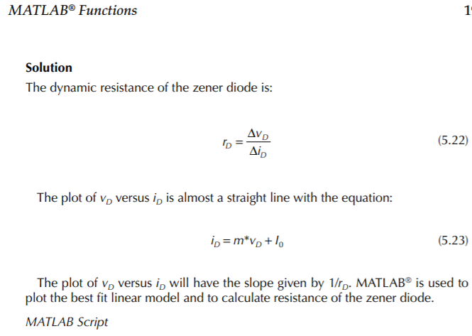 Solved Exercise 7-3 Circuit analysis using MATLAB Study | Chegg.com