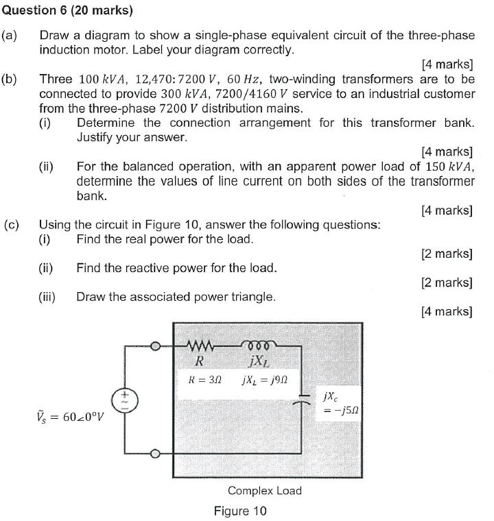 Solved Question 6 20 Marks A Draw A Diagram To Show A