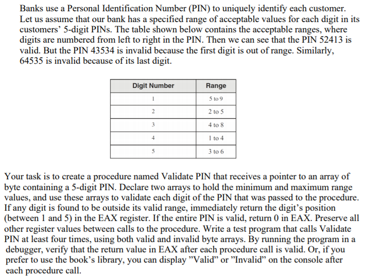 Write this code using x86 assembly language using the | Chegg.com