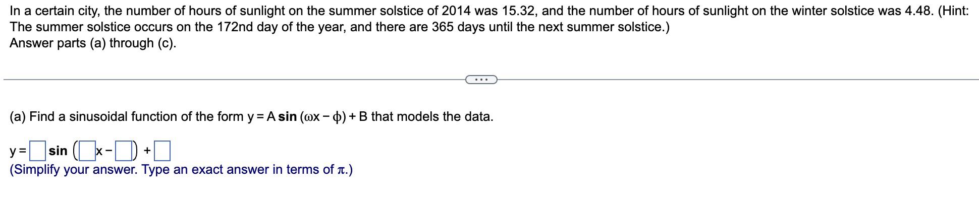 Solved b) Use the function found in part A to predict the | Chegg.com