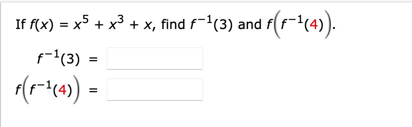 Solved (a) What is a one-to-one function? A function f is | Chegg.com