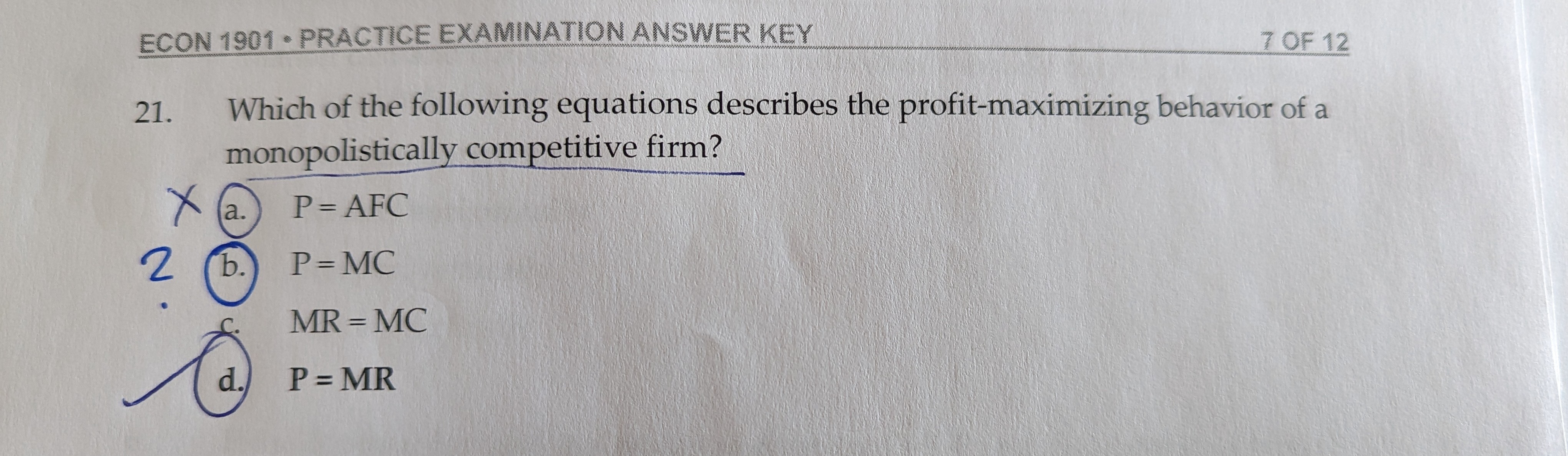 Solved This question has come up with two different answers | Chegg.com