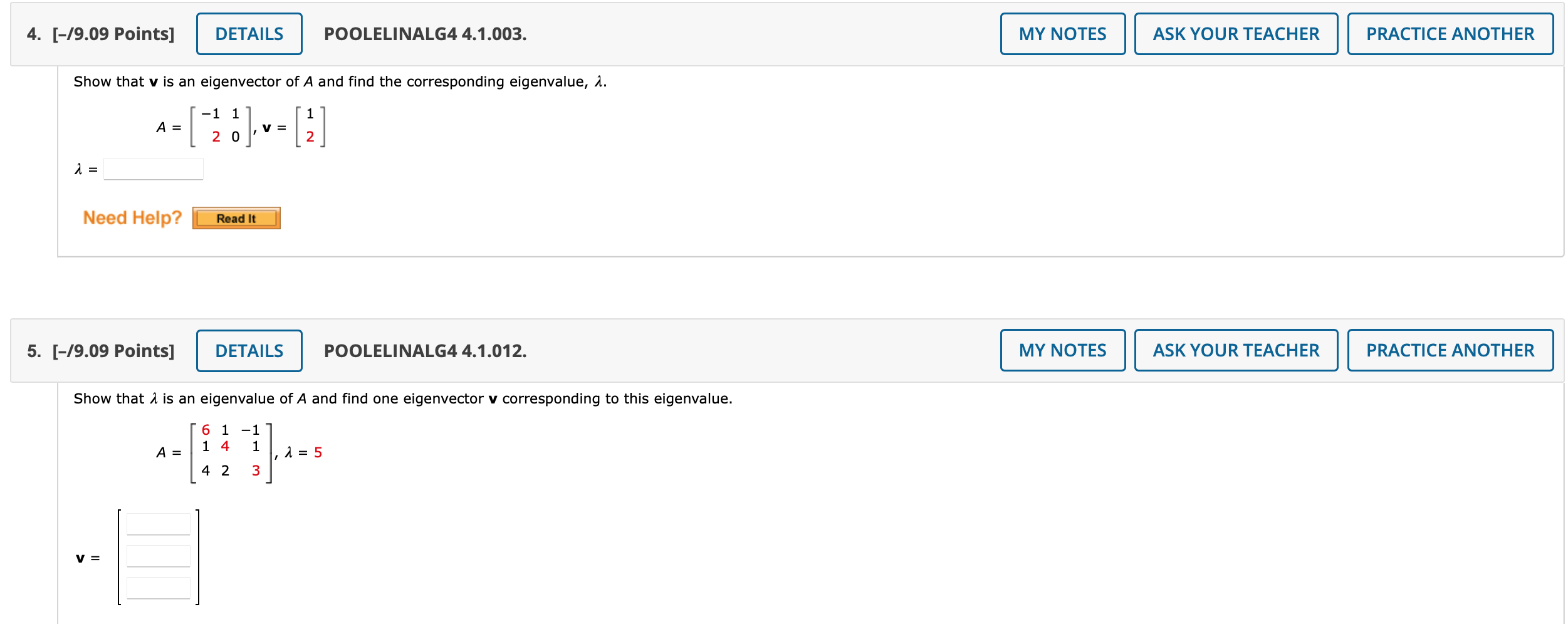 [Solved]: Show that ( mathbf{v} ) is an eigenvector of