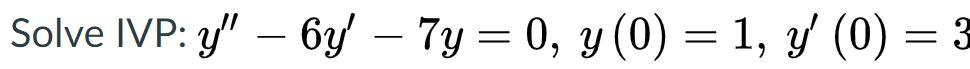 Solved Find general solution for independent variable | Chegg.com