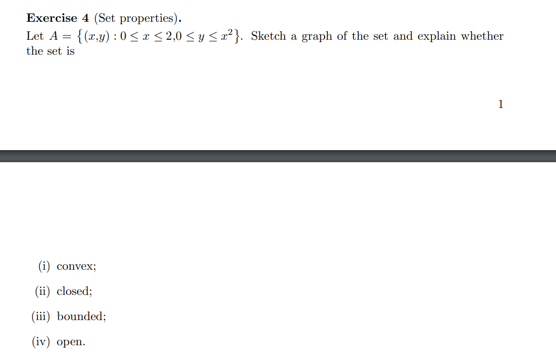 Solved by an EXPERT Exercise 4 (Set ﻿properties).Let | Chegg.com