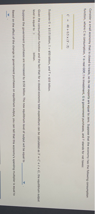 Solved In the first economy (with MPC 0.5), the $30 billion | Chegg.com