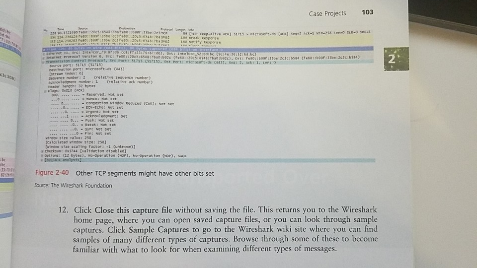 Solved Case Project 2-2 Install and Use WireShark - please | Chegg.com