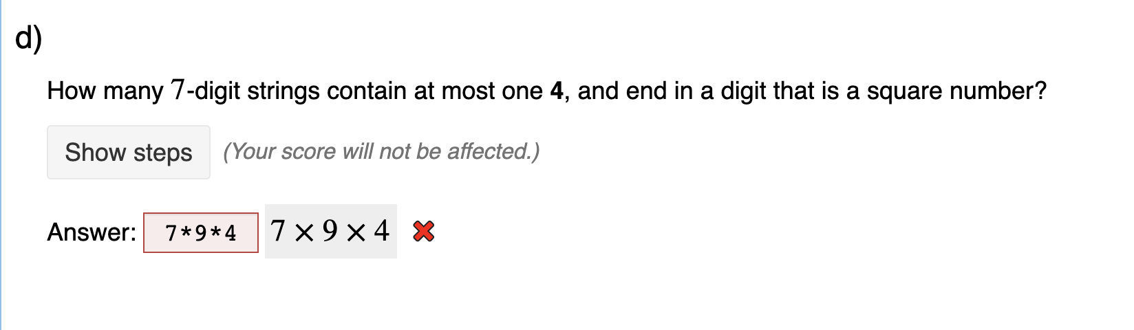 Solved Some basic counting laws include: - Complement law: | Chegg.com