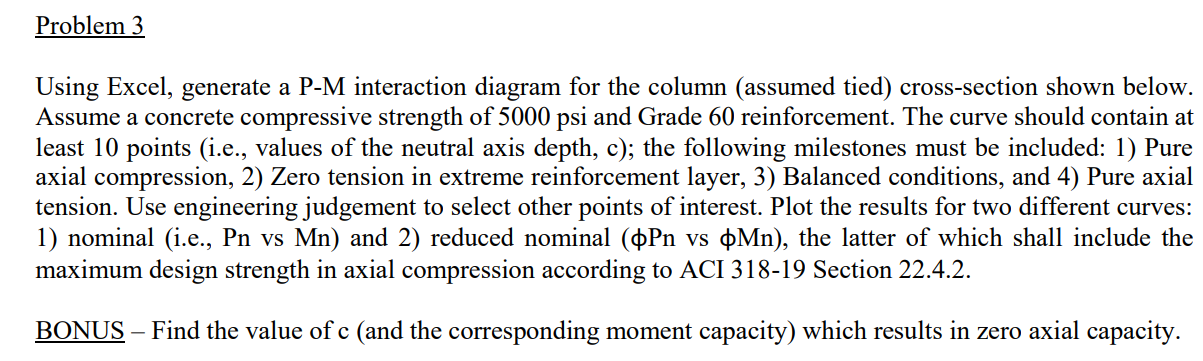 Problem 3 Using Excel, generate a P-M interaction | Chegg.com