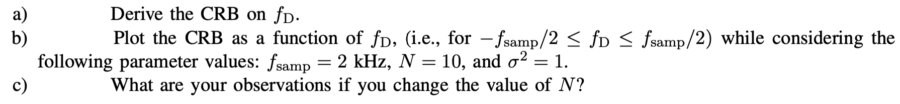 Solved The Doppler effect is useful to estimate the velocity | Chegg.com