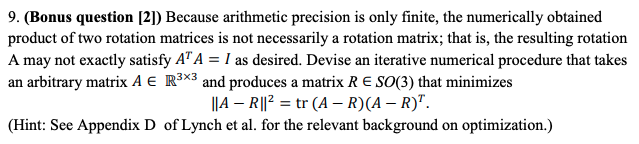 9. (Bonus question (21) Because arithmetic precision | Chegg.com