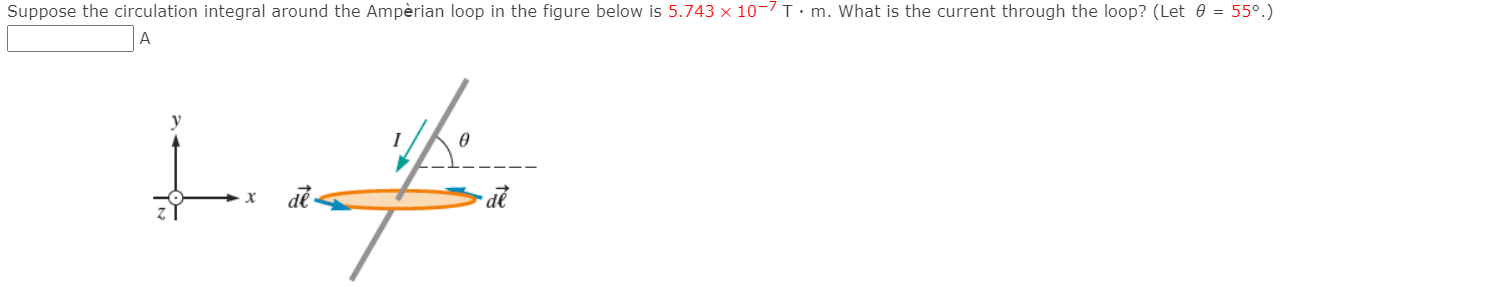Solved Suppose the circulation integral around the Ampèrian | Chegg.com