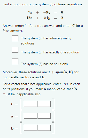 Solved Find All Solutions Of The System E of Linear