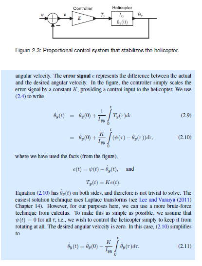 Solved Figure 2.3: Proportional control system that | Chegg.com