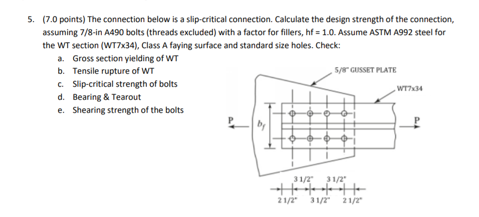 Solved 5. (7.0 points) The connection below is a | Chegg.com
