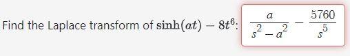 Solved Find the Laplace transform of | Chegg.com