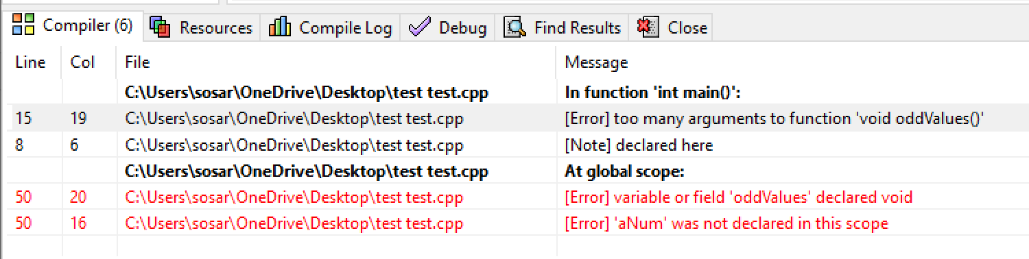Solved IMPORTANT: So I have a problem with my code. IT | Chegg.com