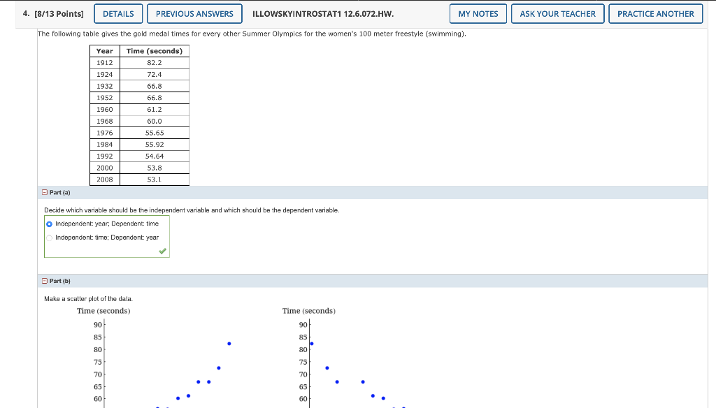 Solved 4. [8/13 Points) DETAILS PREVIOUS ANSWERS | Chegg.com