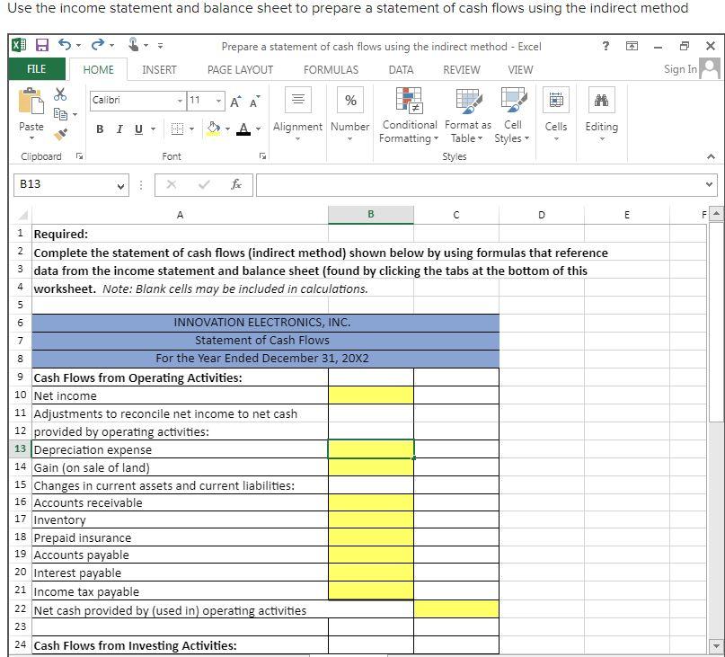 Solved Prepare a schedule of net cash provided by operating | Chegg.com