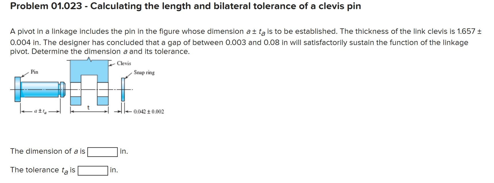 Solved A pivot in a linkage includes the pin in the figure | Chegg.com