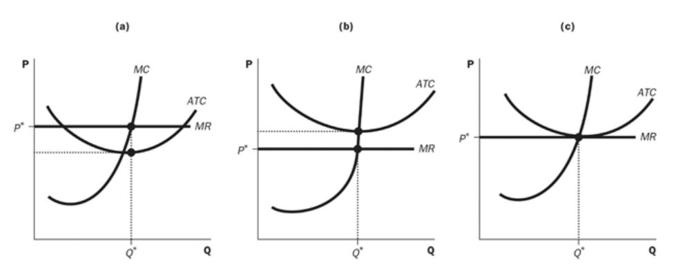 Solved Refer to Figure 14-5. In which panel is the firm | Chegg.com