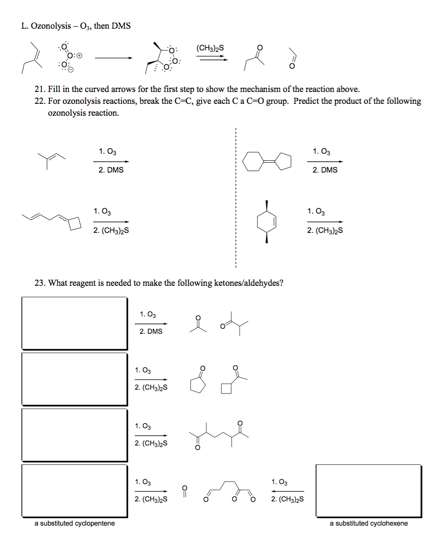 Solved L Ozonolysis O3 Then DMS CH3 2S O 00 0 21 Chegg solved-l-ozonolysis-o3-then-dms-ch3-2s-o-00-0-21-chegg