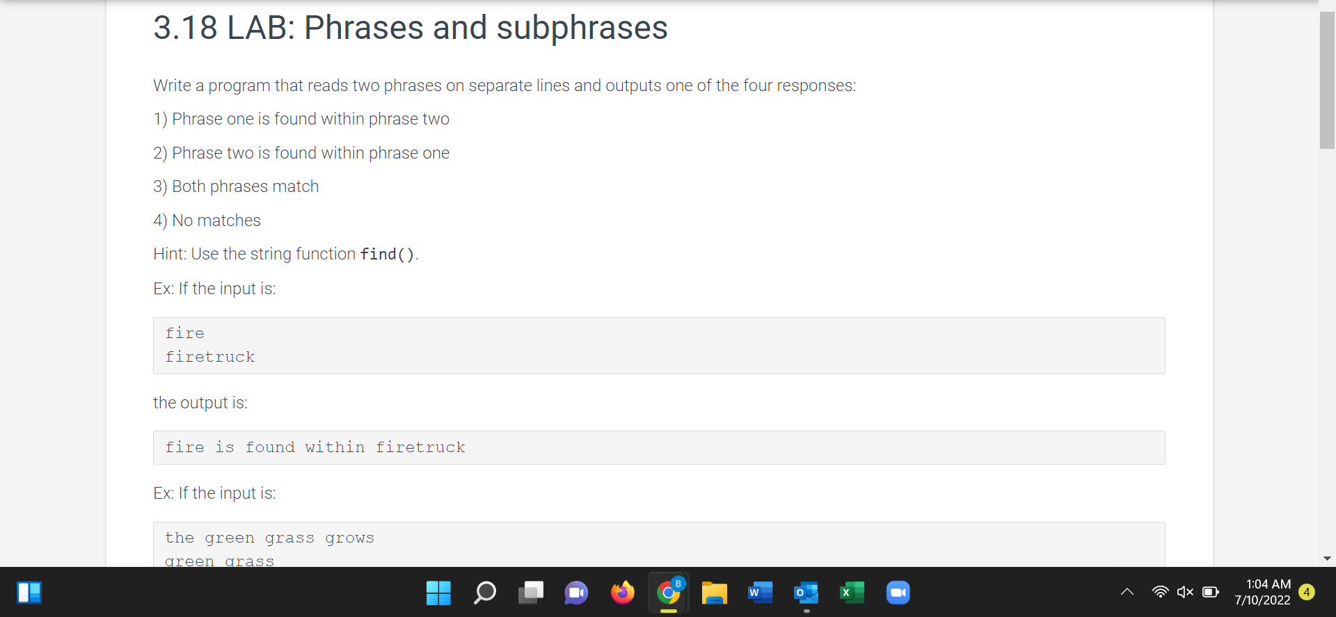 Solved Hi, I need this in C++. I am a bit confused on using | Chegg.com