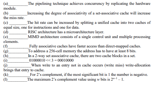 Solved (a) The pipelining technique achieves concurrency by | Chegg.com
