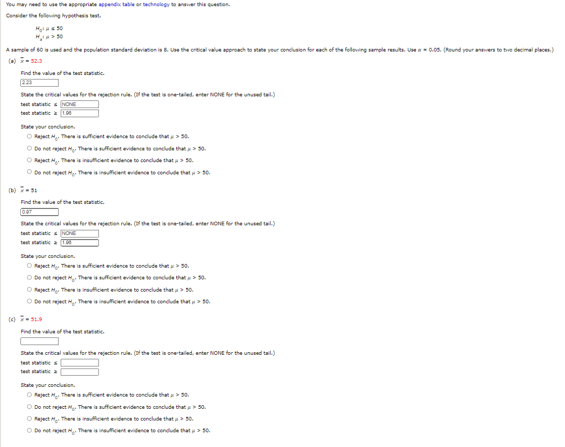 Solved You may need to use the appropriate appendix table or | Chegg.com
