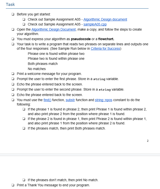 Solved Need help with C++ programPlease write a code for | Chegg.com