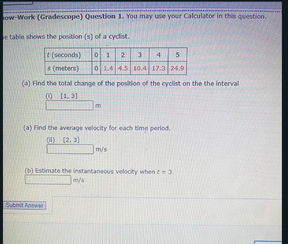 Solved how-Work (Gradescope) Question 1. You may use your | Chegg.com