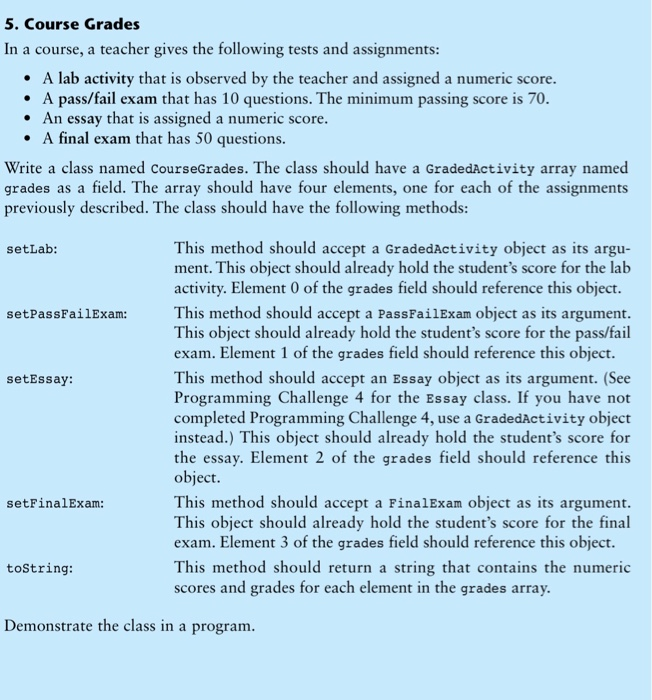 Java code: (Must have a UML chart) (Must have a UML | Chegg.com