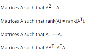 Solved Let V be the space of 3 x 3 real matrices. Which of | Chegg.com