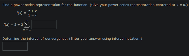 Solved Find a power series representation for the function. | Chegg.com