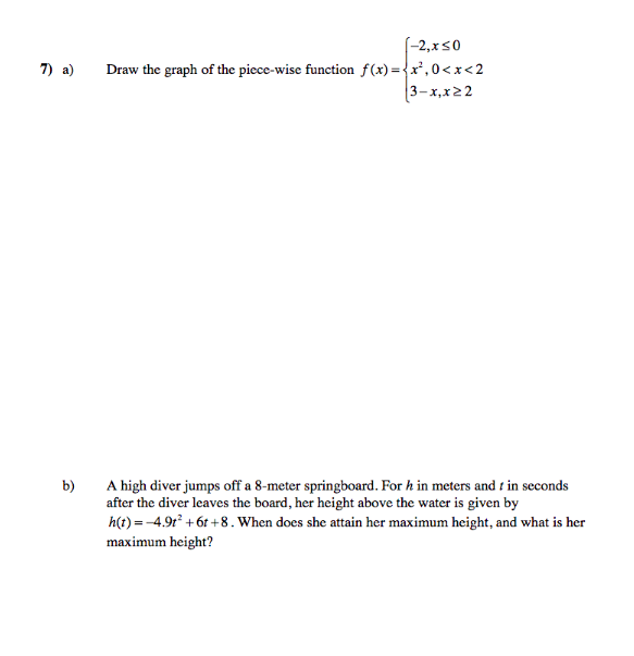 Solved a) Solve 5−3(x−2)=2x+3 b) Solve for the assigned | Chegg.com
