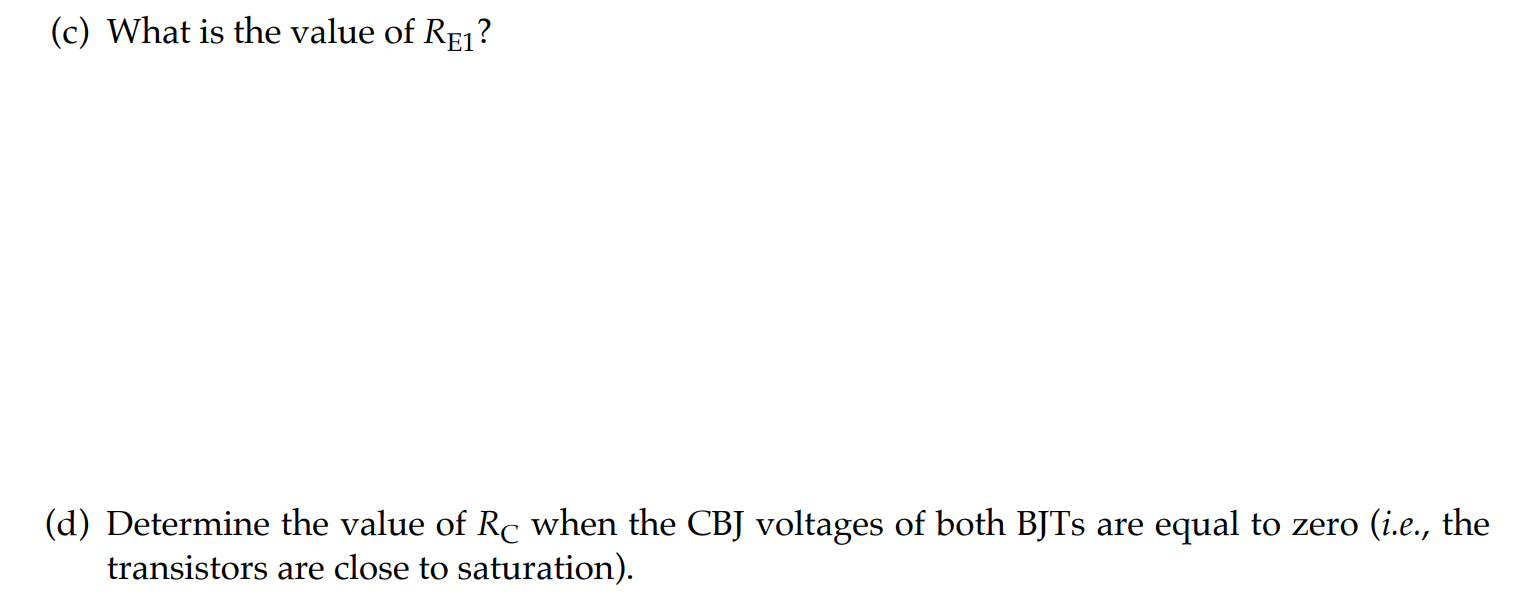 Solved Analyse the two-transistor circuit shown, given Q1 | Chegg.com