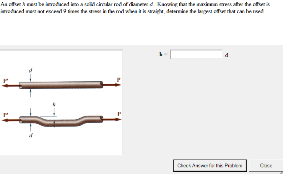 Solved A bar having the cross section shown has been formed | Chegg.com