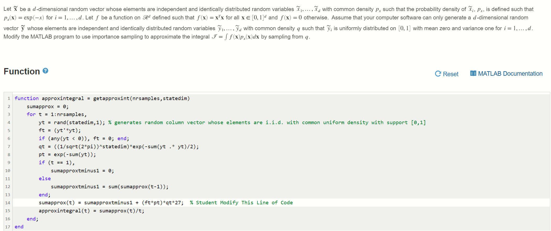 = Let ñ be a d-dimensional random vector whose | Chegg.com