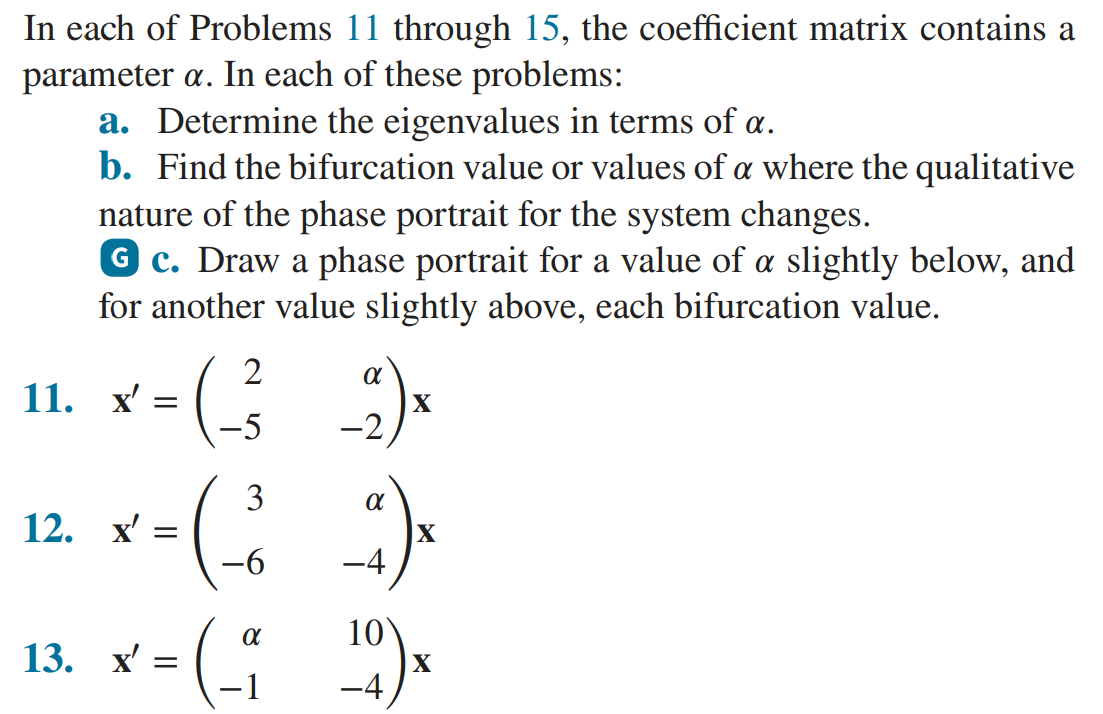 Solved In each of Problems 11 through 15 , the coefficient | Chegg.com