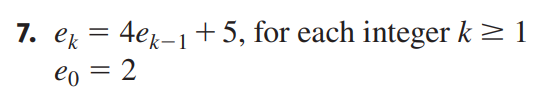 Use iteration to guess an explicit formula for the | Chegg.com