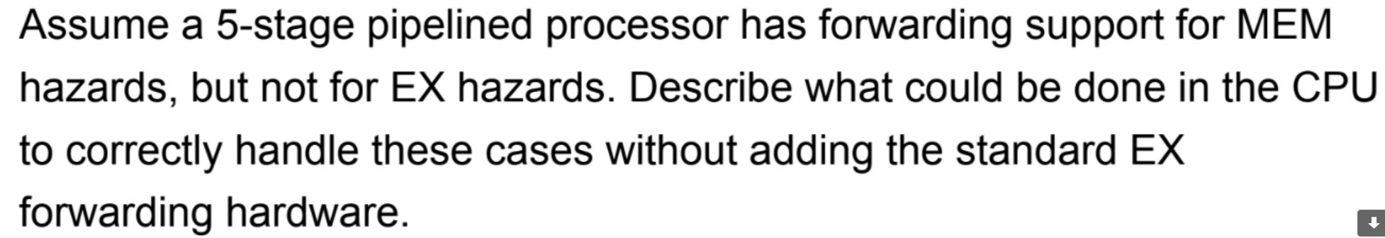 Solved Assume a 5-stage pipelined processor has forwarding | Chegg.com