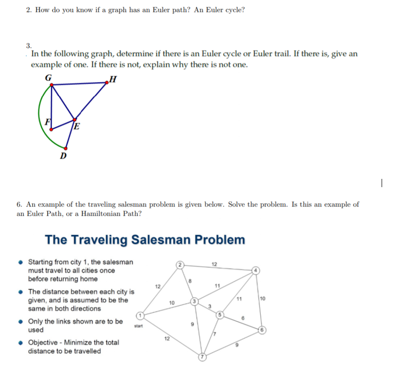 Solved 2. How do you know if a graph has an Euler path? An | Chegg.com