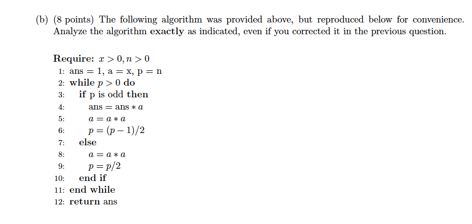 Solved 5. Provide a tight bound on the the worst case | Chegg.com