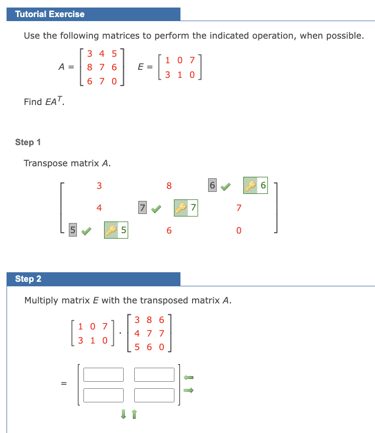 Solved Use the following matrices to perform the indicated | Chegg.com