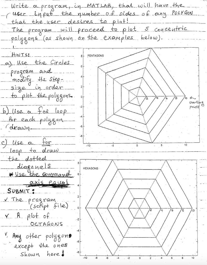 Solved Write a program, in MATLAB, that will have the (user | Chegg.com