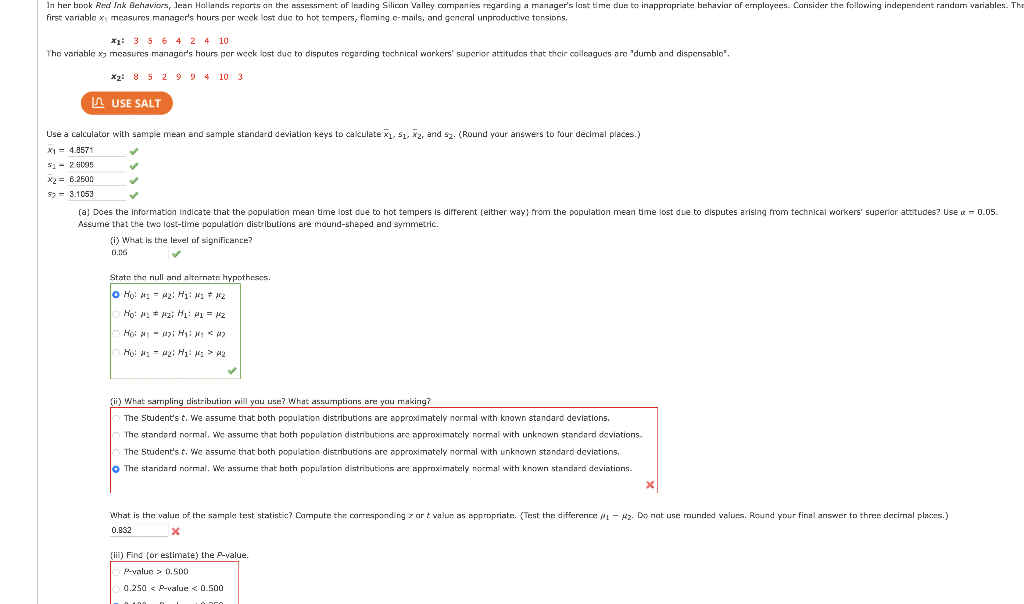 Solved In her book Red Ink Behaviors, lean Hallands reports | Chegg.com