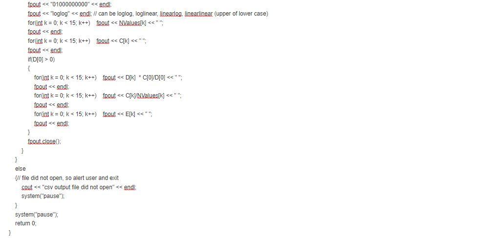 Solved C++ Add your own code to perform the Radix sort and | Chegg.com